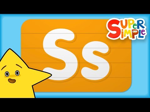 Learn Letter S | Turn And Learn ABCs | Super Simple ABCs