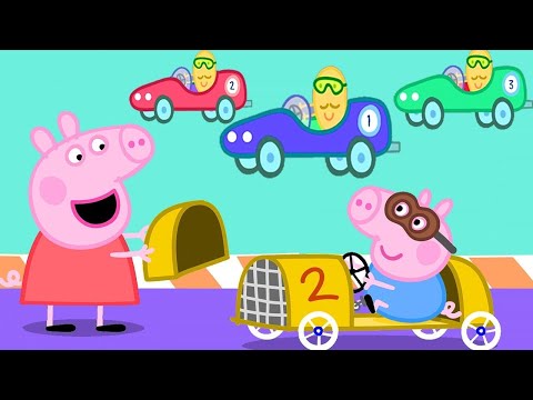 Peppa Pig Official Channel | Peppa Pig Makes a Racing Car for George