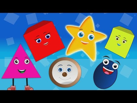 The Shapes Songs For Children | Shapes Rhymes For Children Medley