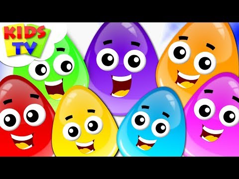 Colors For Kids | Crazy Eggs Cartoon | Learning Videos For Children ...