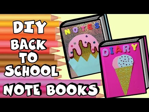 How To Make Diy Back To School Notebooks