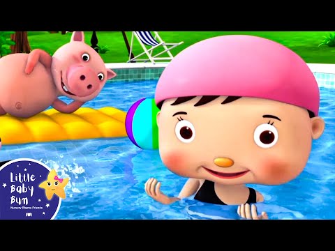 Swimming Song | Nursery Rhymes | Original Song By LittleBabyBum