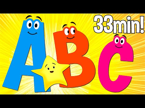 ABC Songs for Kids | A to Z (Uppercase) | Super Simple ABCs
