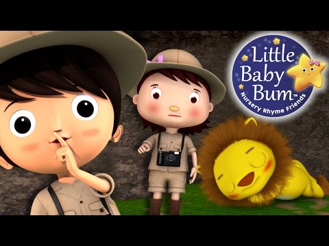Going On A Lion Hunt | Nursery Rhymes | By LittleBabyBum