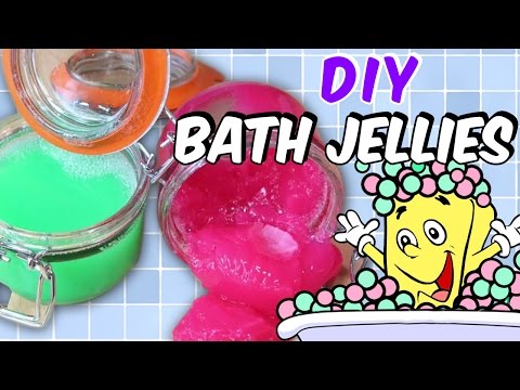 How To Make DIY Colorful Bath Jellies
