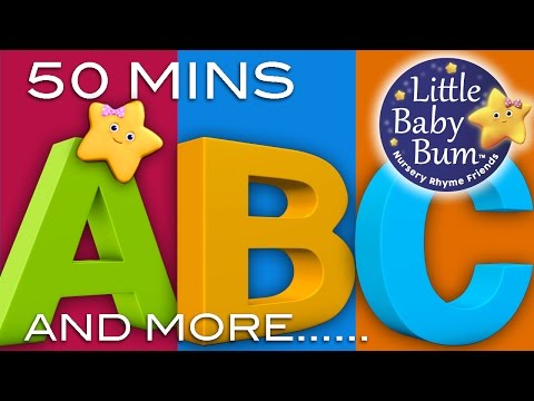 ABC Song | ABC Songs And More Nursery Rhymes! | 51 Minutes! | 3D ...