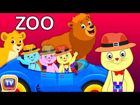 Three Little Kittens Went To The Zoo – Wild Animals Sounds Nursery ...