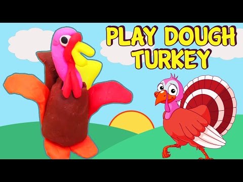 Play Doh | How To Make Play Doh Turkey For Thanksgiving