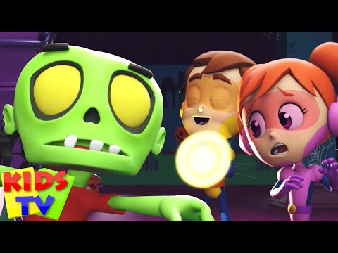 Hello it's Halloween | Super Supremes Cartoons | Halloween Songs For Kids