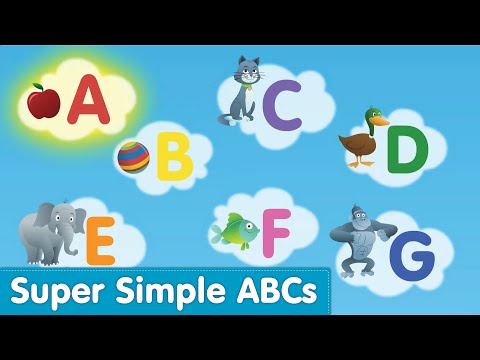 Phonics Alphabet Song (Uppercase) | Super Simple ABCs