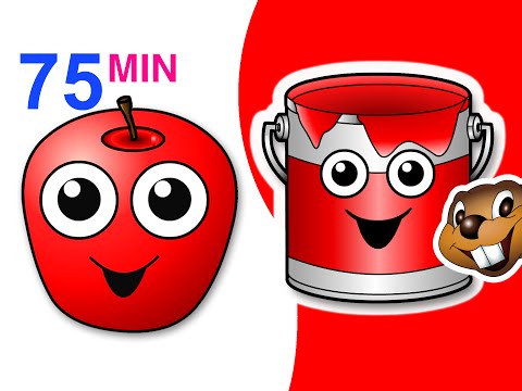 Red Apple Songs Collection | 75 Mins Of Nursery Rhymes | BusyBeavers ...