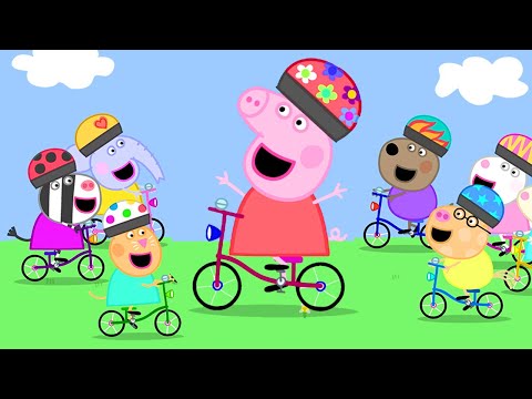 Peppa Pig Official Channel ????‍♀️ Peppa Pig's Cycling Race with Friends